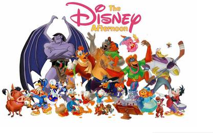 Disney Afternoon |Cartoon Poster -Kids Poster- High Resolution - 300 ...