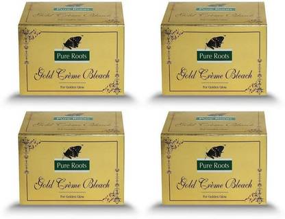 Pure Roots Gold Creme Bleach 42G PACK OF 4 Price in India - Buy Pure ...