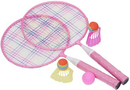 Kurtzy Kids Badminton Racket, One Carry Bag With Perfect Grip With 2 X ...