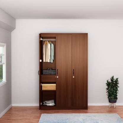 Godrej Interio Siesta Engineered Wood 3 Door Wardrobe Price in India ...