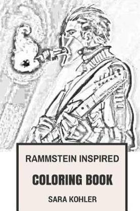 Rammstein Inspired Coloring Book: Buy Rammstein Inspired Coloring Book ...