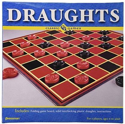 Pressman Checkers In Red Box Strategy & War Games Board Game - Checkers ...