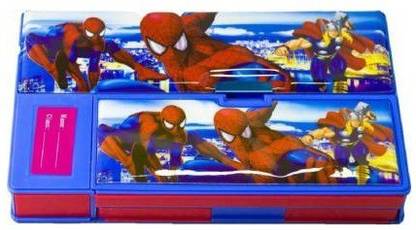 Flipkart.com | poksi spiderman cartoon character Pencil Box Art (Set of ...