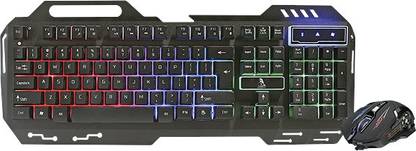 TAG GAMERZ Avenger - Combo KIT - RGB 3 Color LED Wired USB Gaming ...