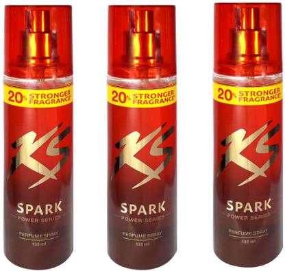 Kamasutra 3 KS Spark Perfume Spray EACH 135ml Body Spray - For Men ...