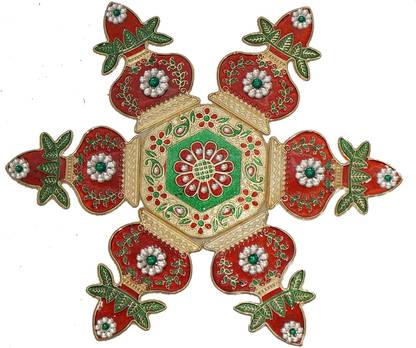Kalash Design Rangoli