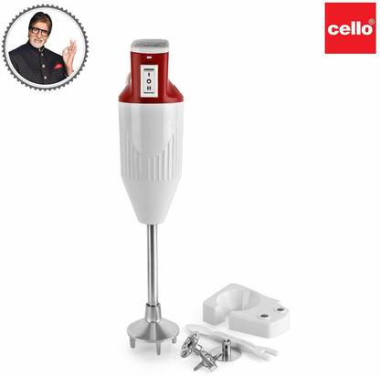 cello by CELLO HAND BLENDER TRENDY RED 200 W Hand Blender (RED, WHITE ...