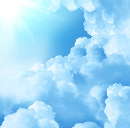 beautiful clouds |god poster|christian god poster|jesus poster Paper ...