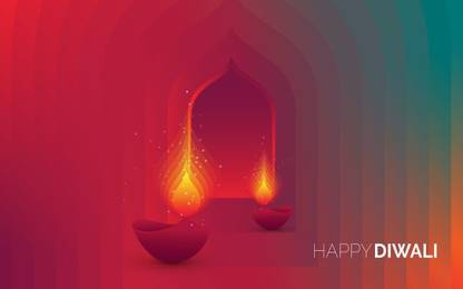 two shiny diya |festival poster|diwali poster|poster for diwali|diya ...