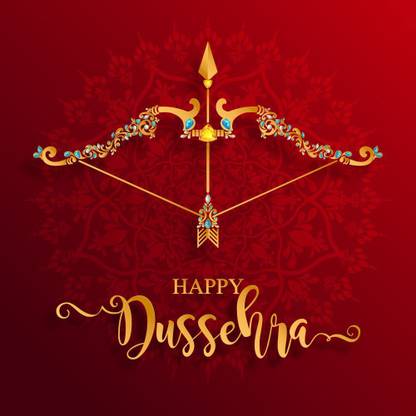 happy dussehra Sticker Poster|Diwali Poster|Festival Poster Paper Print ...
