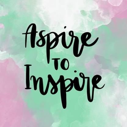 aspire to |Motivational Poster|Inspirational Poster Paper Print ...