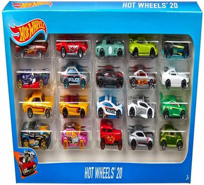 manvi Hot Wheels 20 Car Gift Pack - Promo Set (20 Car Pack) - Hot ...