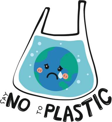 say no to plastic bags |save environment|NO plastic|save earth ...