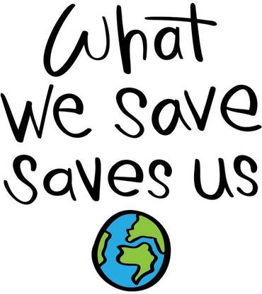 what we save sticker poster|save nature| Paper Print - Nature posters ...