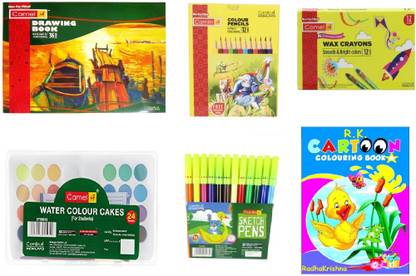 Flipkart.com | Camlin Students All In One Art Kit - Art Kit