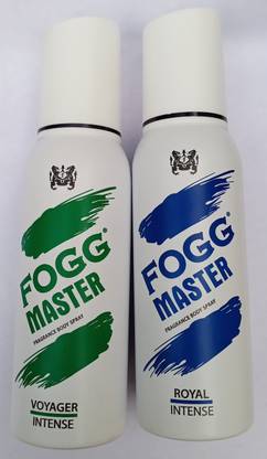 FOGG MASTER INTENSE VOYAGER + ROYAL Perfume Body Spray - For Men ...