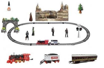 Nightstar train king toy with sound for kids - train king toy with ...