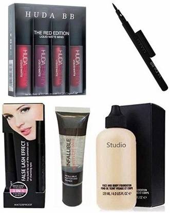 Huda Beauty girls Combo makeup kit Price in India - Buy Huda Beauty ...