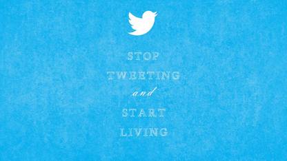 stop tweeting Sticker Poster|Poster for room|High quality poster|size ...