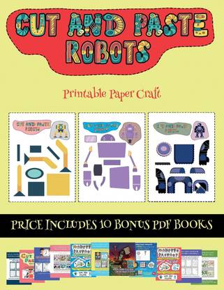 Printable Paper Craft (Cut and paste - Robots): Buy Printable Paper ...