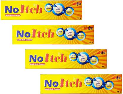 NICE No Itch Anti Itch Cream ( 4 Pc x 15 gm ) Price in India - Buy NICE ...
