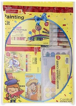 Flipkart.com | Camlin Kokuyo painting kit (Set of 5) - Art set