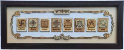 AACreation Jain Ashtamangal Religious Frame Price in India - Buy ...