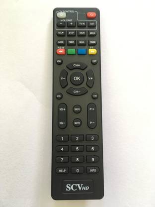 scv SCV HD SET TOP BOX RC 007 SCV HD & SD SET TOP BOXES Remote ...