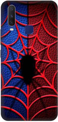 KARJUN Back Cover for Vivo Y12, Spider Multicolour Printed Back Cover ...