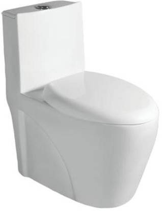 Ceramic One Piece Western Toilet/Commode/Water Closet S Trap - White ...