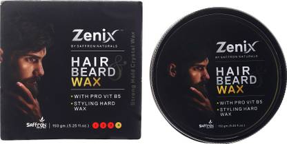 zenix Hair and Beard Wax With Pro Vitamin B5 Made of 100% Natural ...