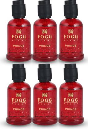 Buy FOGG PRINCE Scent 15mlx 6 Perfume Body Spray For Men & Women (90 ml ...
