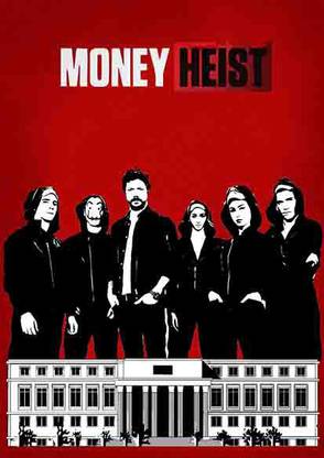 Money Heist TV Series Poster for Room & Office Paper Print - TV Series ...