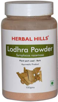Herbal Hills Lodhra Powder - 100 Price in India - Buy Herbal Hills ...