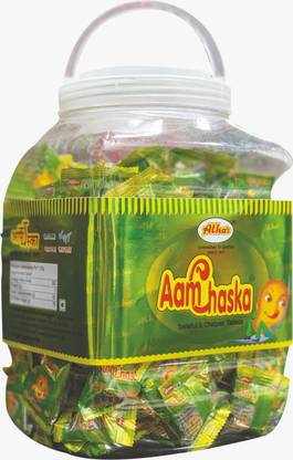 ALKA FOODS AAM CHASKA 160 PCS JAR CHATPATI GOLI Candy Price in India ...