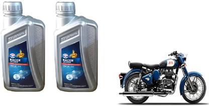 HP RACER SPLENDID 20 W-40 LUBRICANT , 1 LTRE (PACK OF 2) Royal Enfield ...