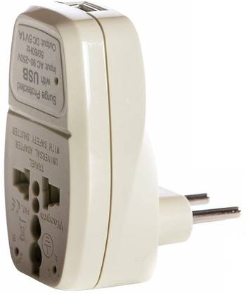 OREI India to Europe, Turkey, Spain (Type C) Travel Adapter Plug - 3 in ...