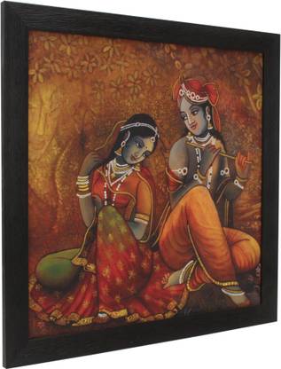 TS NANDA Radha Krishna Religious Frame Price in India - Buy TS NANDA ...