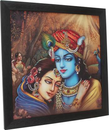 TS NANDA Radha Krishna Religious Frame Price in India - Buy TS NANDA ...