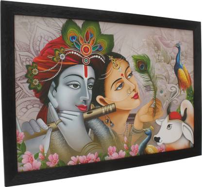 TS NANDA Radha Krishna Religious Frame Price in India - Buy TS NANDA ...