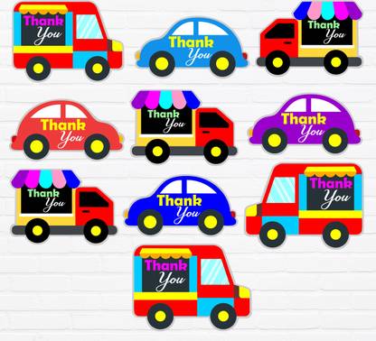 Party Hour Car Theme Thank You Photo Booth Card Photo Booth Board Price ...