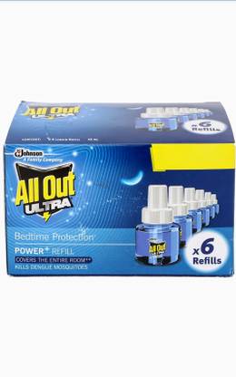All Out Ultra Mosquito Vaporiser Refill Price in India - Buy All Out ...