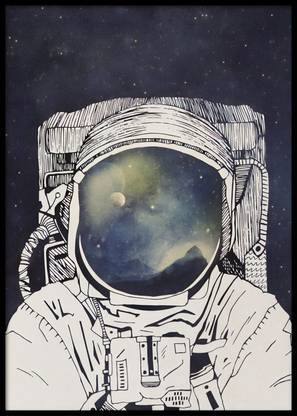 Creative Space Poster Fine Art Print - Pop Art posters in India - Buy ...