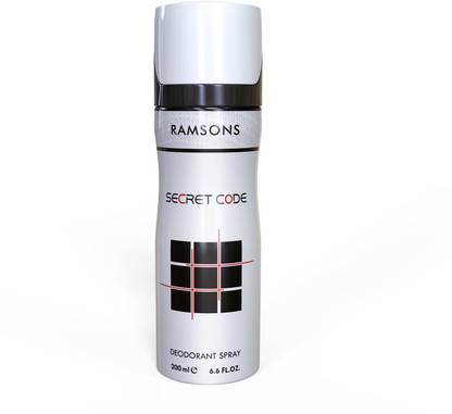 RAMSONS SECRET CODE DEODORANT 200ML (PACK OF 2) Deodorant Spray - For Men - Price in India, Buy ...