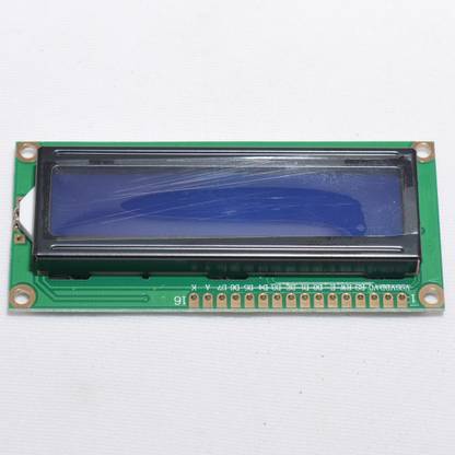 MAKER AND HACKER 16x2 Alphanumeric LCD Display Module With Yellow/GREEN ...