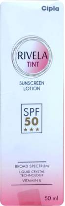 Cipla Rivela Tint Sunscreen Lotion - SPF 50 - Price in India, Buy Cipla ...