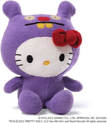 Uglydoll Hello Kitty Ugly Doll Trunko - 7 In Plush [Cat_6333] - 17.8 cm ...