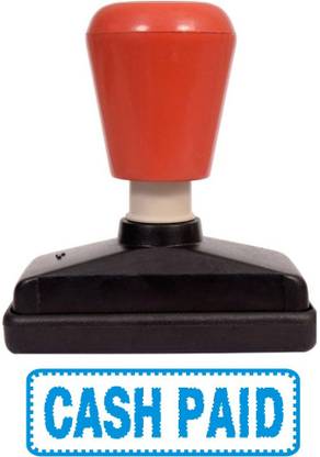 SSS IMPRESSIONS Cash Paid Ractangle Type 123 Pre-Inked Stamp Price in ...