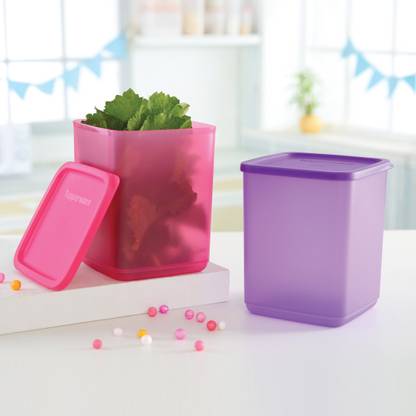 TUPPERWARE Tupperware Square Fruits Vegetables Storer Refrigerator ...