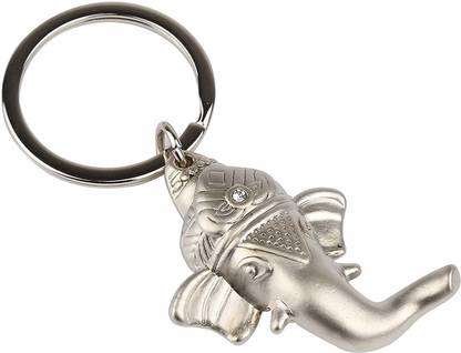 BORING Steel Lord Ganesha or Ganpati Keychain Key Chain Price in India ...